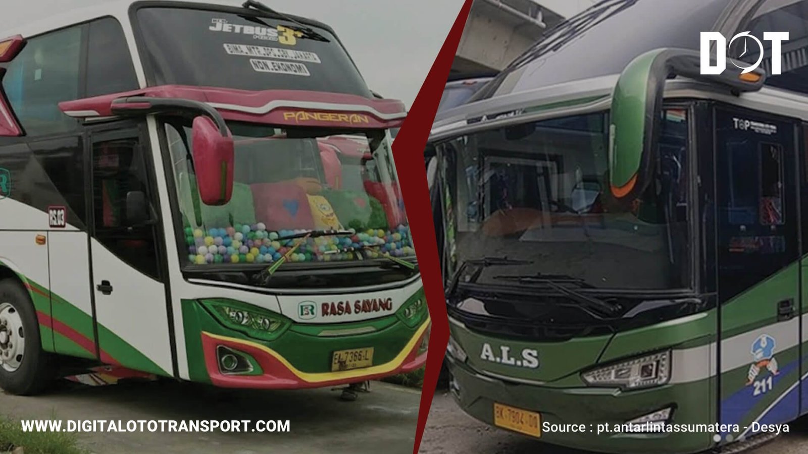 5 Perusahaan Otobus Dengan Rute Terjauh Di Indonesia