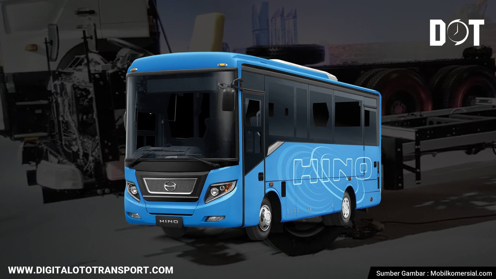 Hino GB150 Chasis Medium Bus Terbaru Produksi Hino Motor