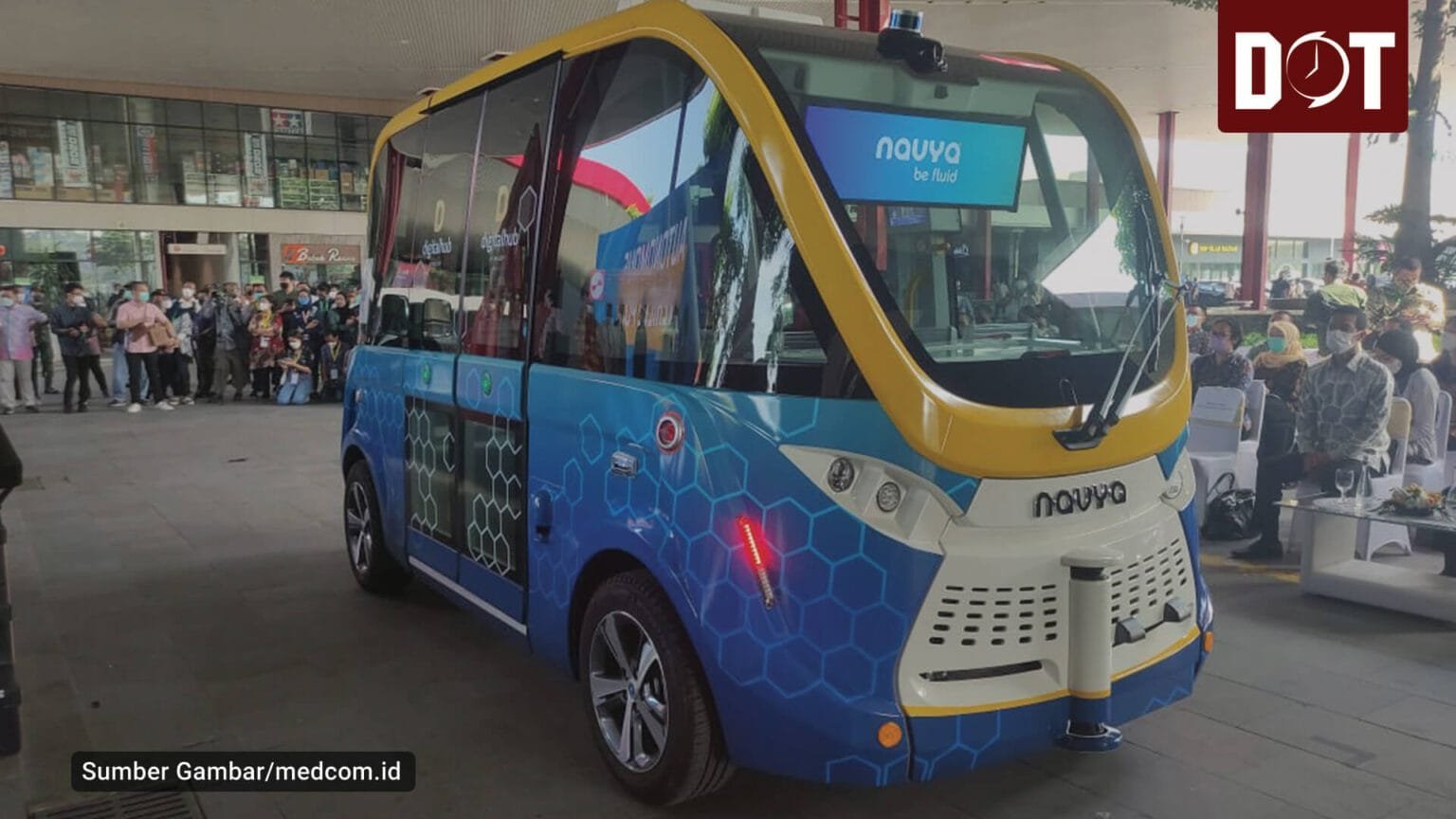 Navya Arma Bus Listrik Otonom Pertama Yang Beroperasi Di Indonesia