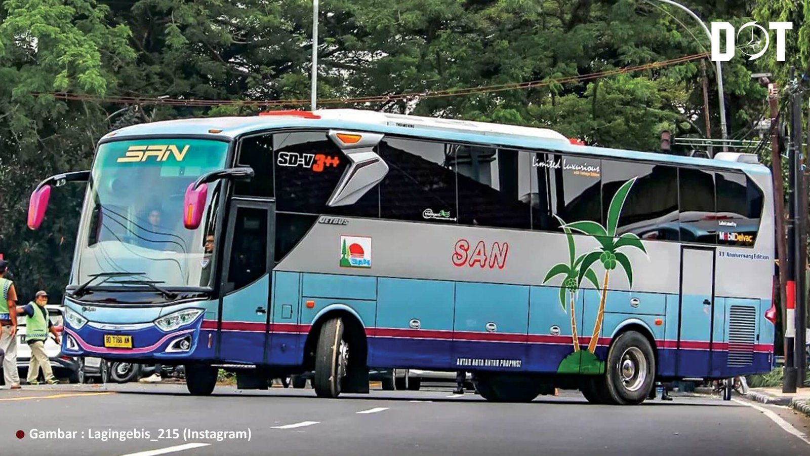 Mengenal Bus Berlivery Vintage Milik PO SAN